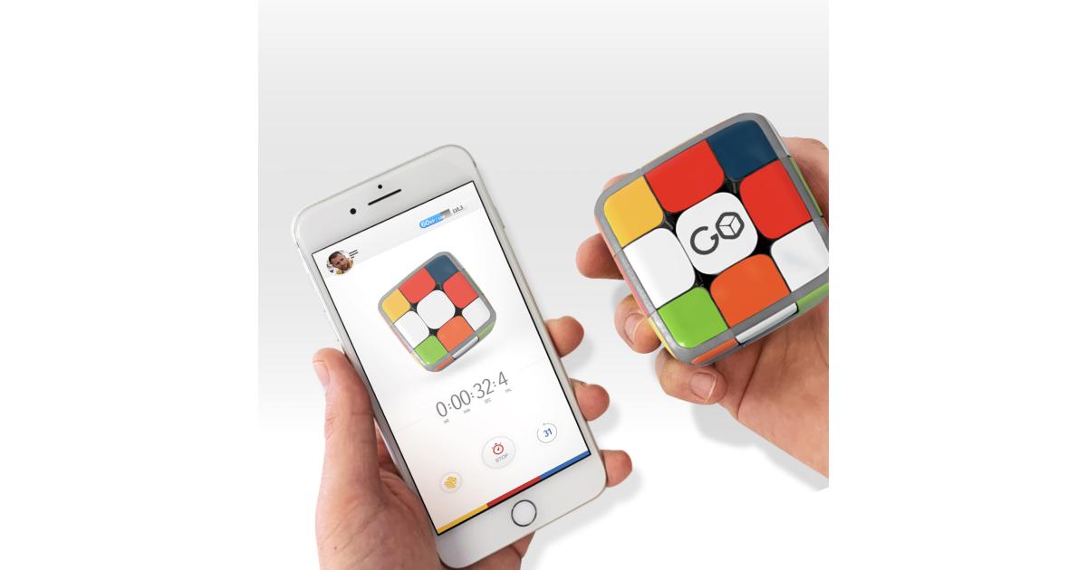 GoCube 3X3 The Connected Electronic Bluetooth Cube | GC33A-SP | Mkateb.com