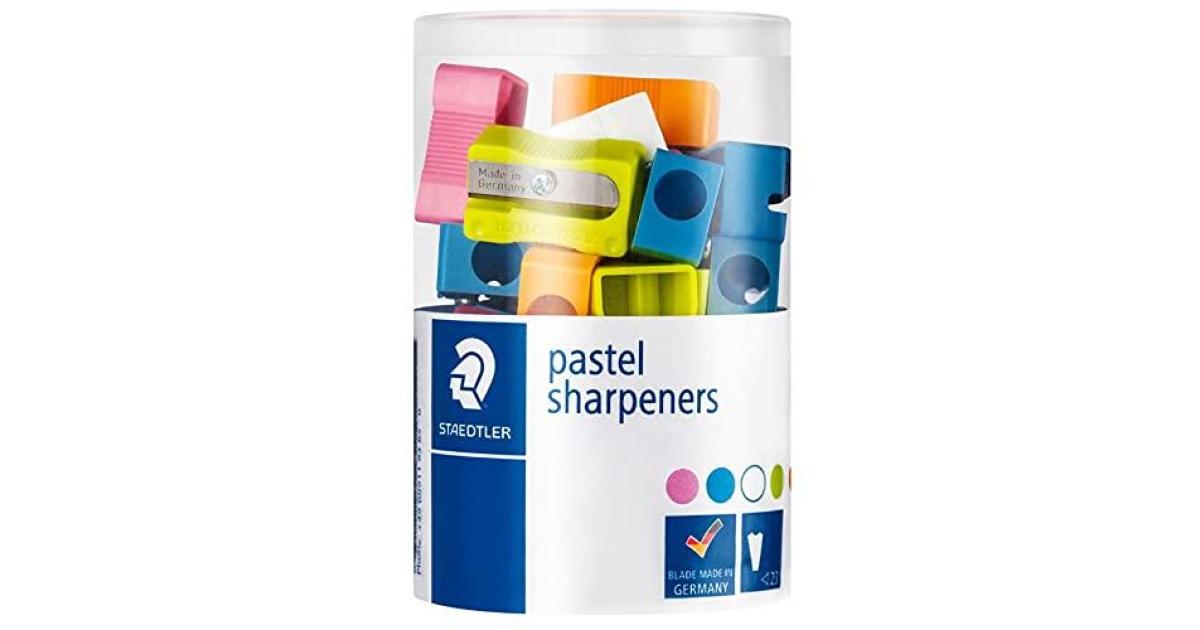 Staedtler Plastic Sharpener pack of 24 | 51005PKP24 | Mkateb.com
