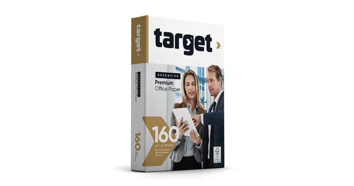 Target Executive Copy Paper A4 160gsm 250 Sheets | 054453 | Mkateb.com