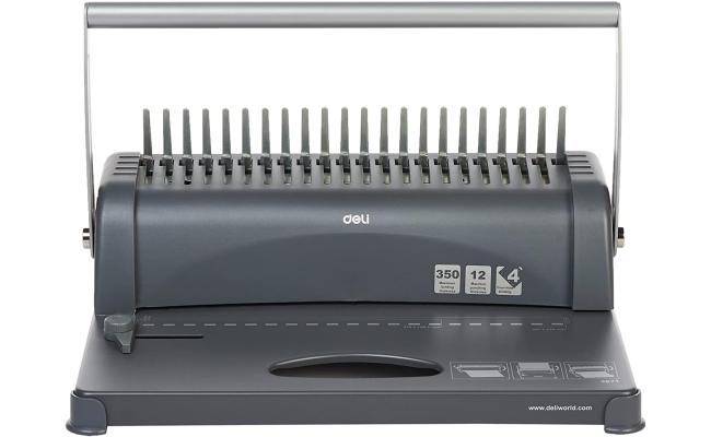 Deli Comb Binding Machine A3 350 Sheets | 3871 | Mkateb.com
