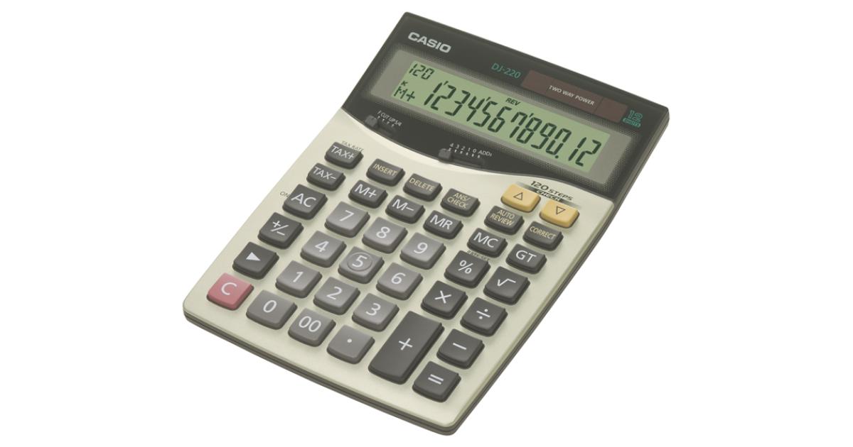 Casio Calculator DJ-220D | DJ-220D | Mkateb.com Casio Calculator DJ-220D | DJ-220D | Mkateb.com