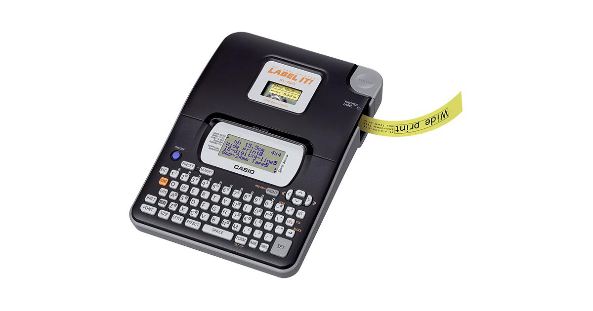 Casio Label Printer KL-820 | KL-820 | Mkateb.com
