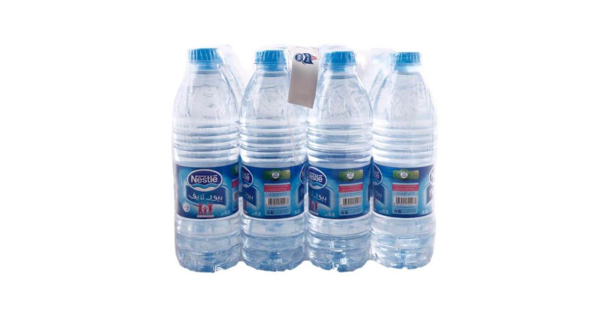 Nestle Pure Life Mineral Water 500ml Pack of 12 | Nestle | Mkateb.com