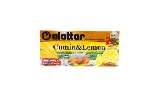 Alattar Cumin and Lemon 20 Bags | Al Attar | Mkateb.com