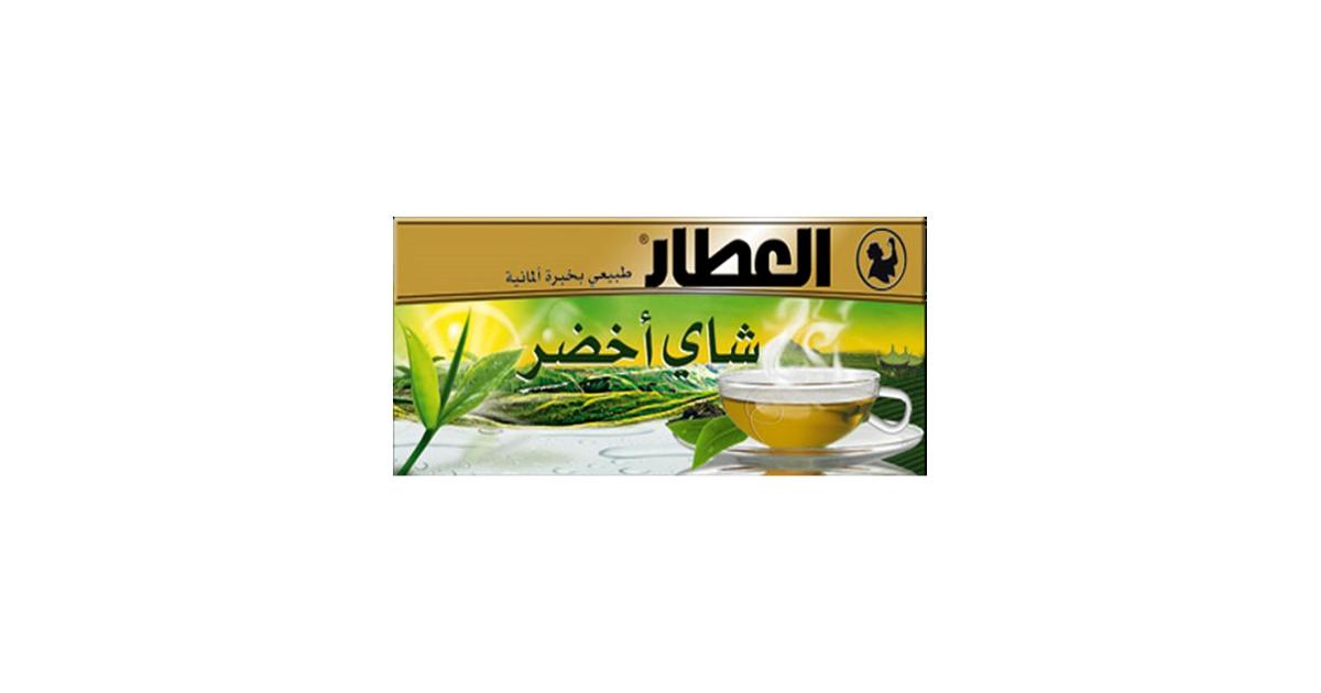 Alattar Green Tea 20 Bags | Al Attar | Mkateb.com