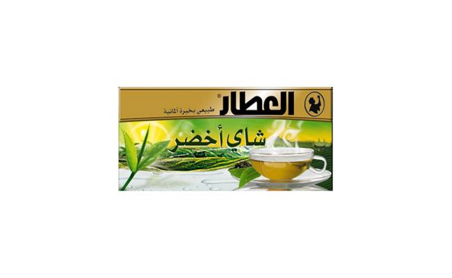 Alattar Green Tea 20 Bags | Al Attar | Mkateb.com