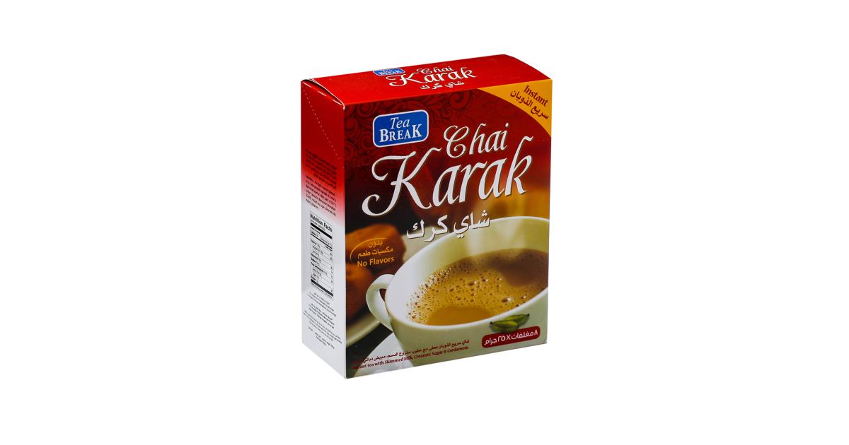 Tea Break Karak Tea 25gm Pack of 8 | TeaBreak | Mkateb.com