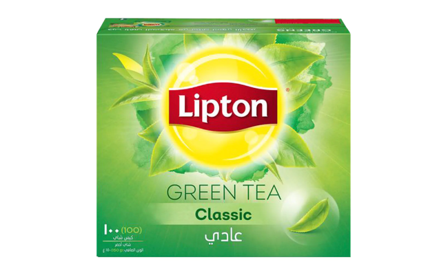 Lipton Green Tea Pure Classic Pack Of 100 | Lipton | Mkateb.com