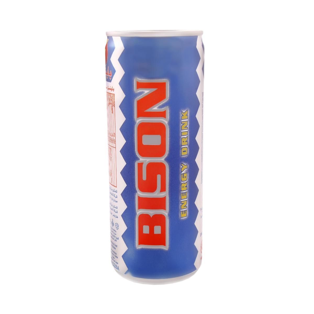 Bison Energy Drink Can 250ml | Bison | Mkateb.com
