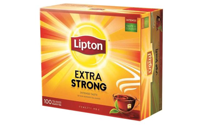 Lipton Extra Strong Tea Pack Of 100 | Lipton | Mkateb.com