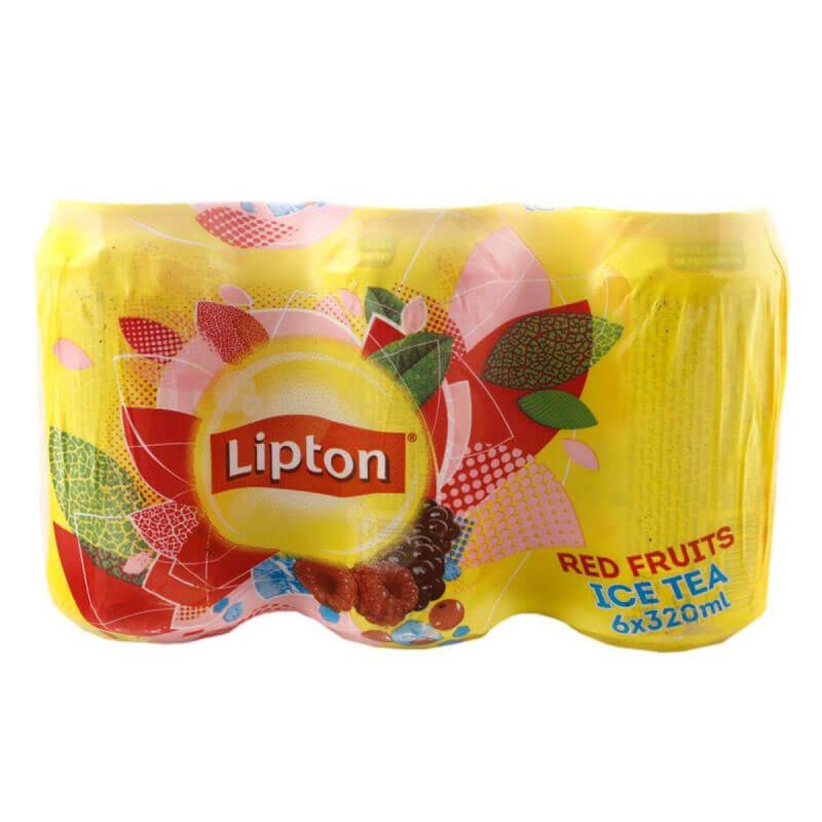 Lipton Ice Tea Red Fruits Pack of 6 | Lipton | Mkateb.com