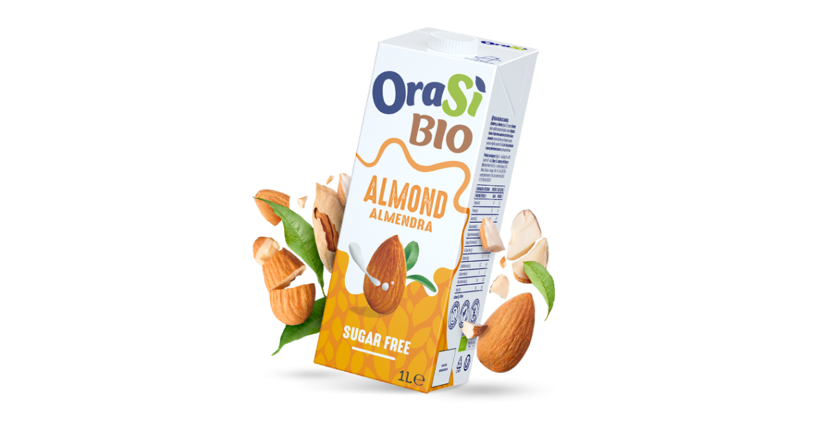 Orasi Almond Milk Sugar Free 1L | Alm1 | Mkateb.com