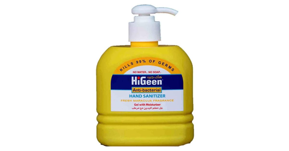 HiGeen Hand Sanitizer Fresh Maracuja 250ml | Hig250 | Mkateb.com