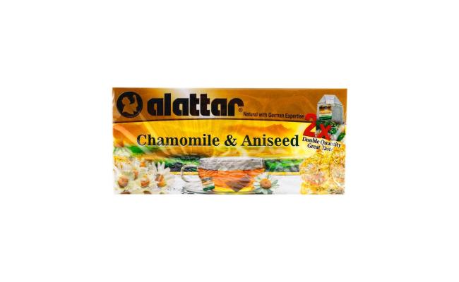 Alattar Chamomile And Aniseed 20 Bags | AL Attar | Mkateb.com