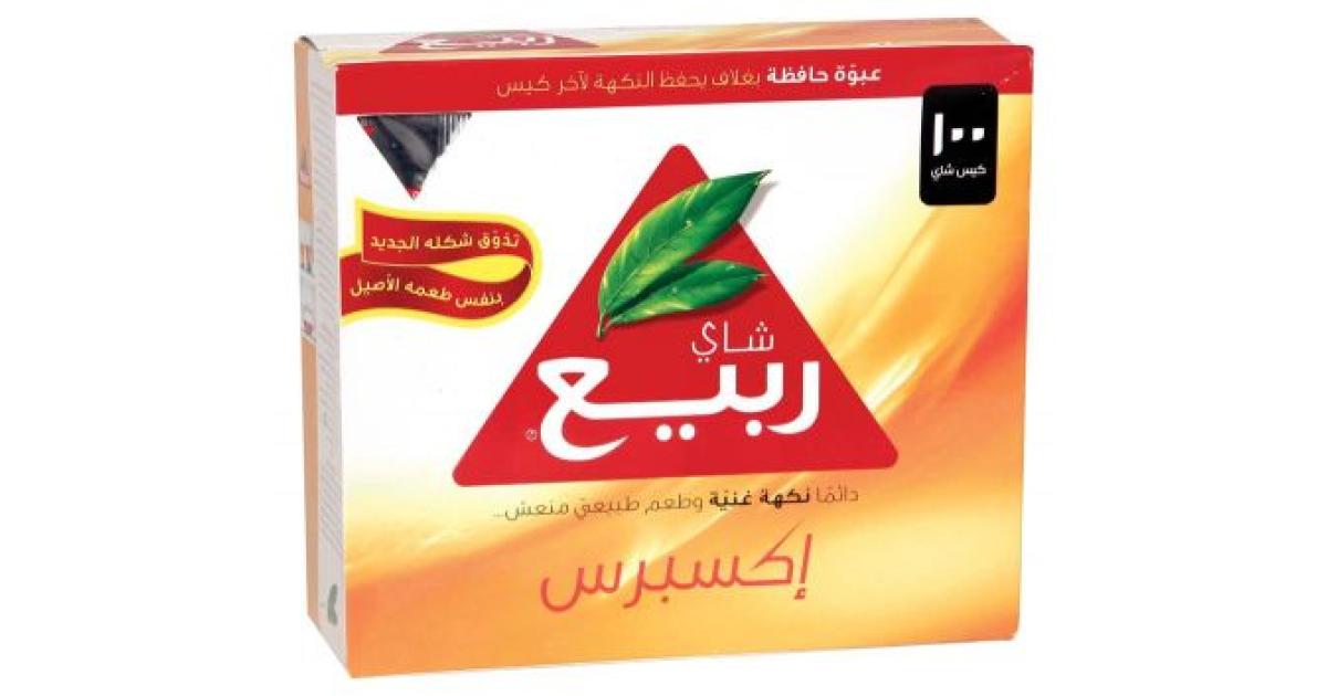 Al Rabee Red Tea Pack Of 100 | 4485 | Mkateb.com