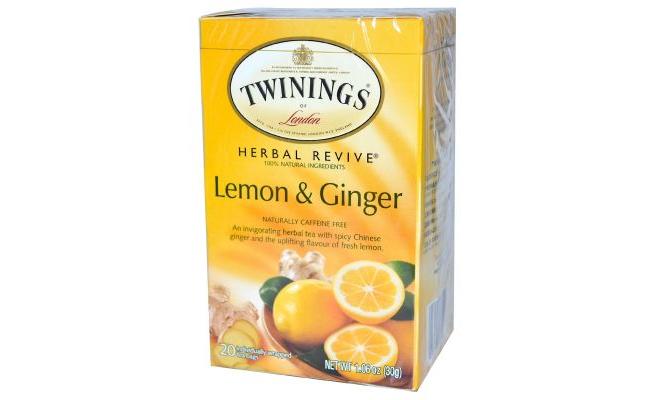 Twinings Lemon And Ginger Tea, 20 Bags | 0198 | Mkateb.com