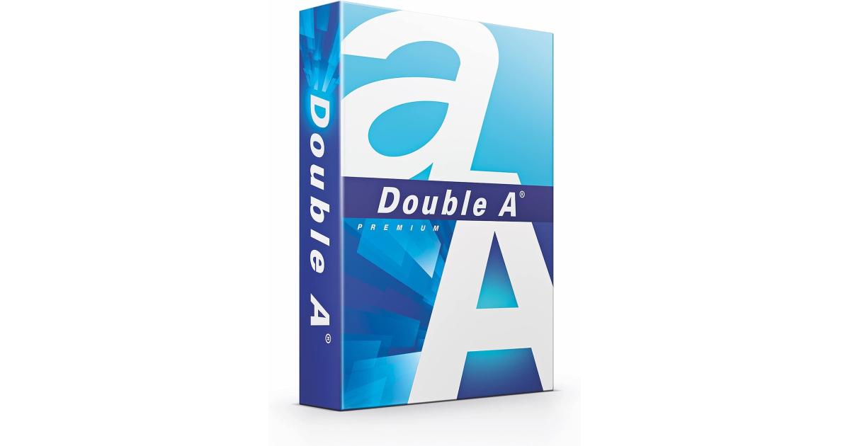 Double A Paper A4 80gm, Pack Of 500 Sheets | double-a | Mkateb.com