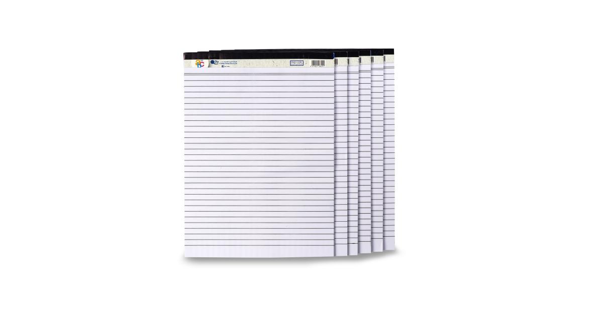 ABC A5 Writing Pad, White 40 Sheets - pack of 12 | 107010010026-a5 ...