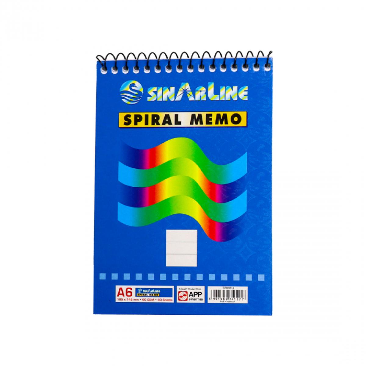 Sinarline A6 Notebook With Wire | 3975 | Mkateb.com