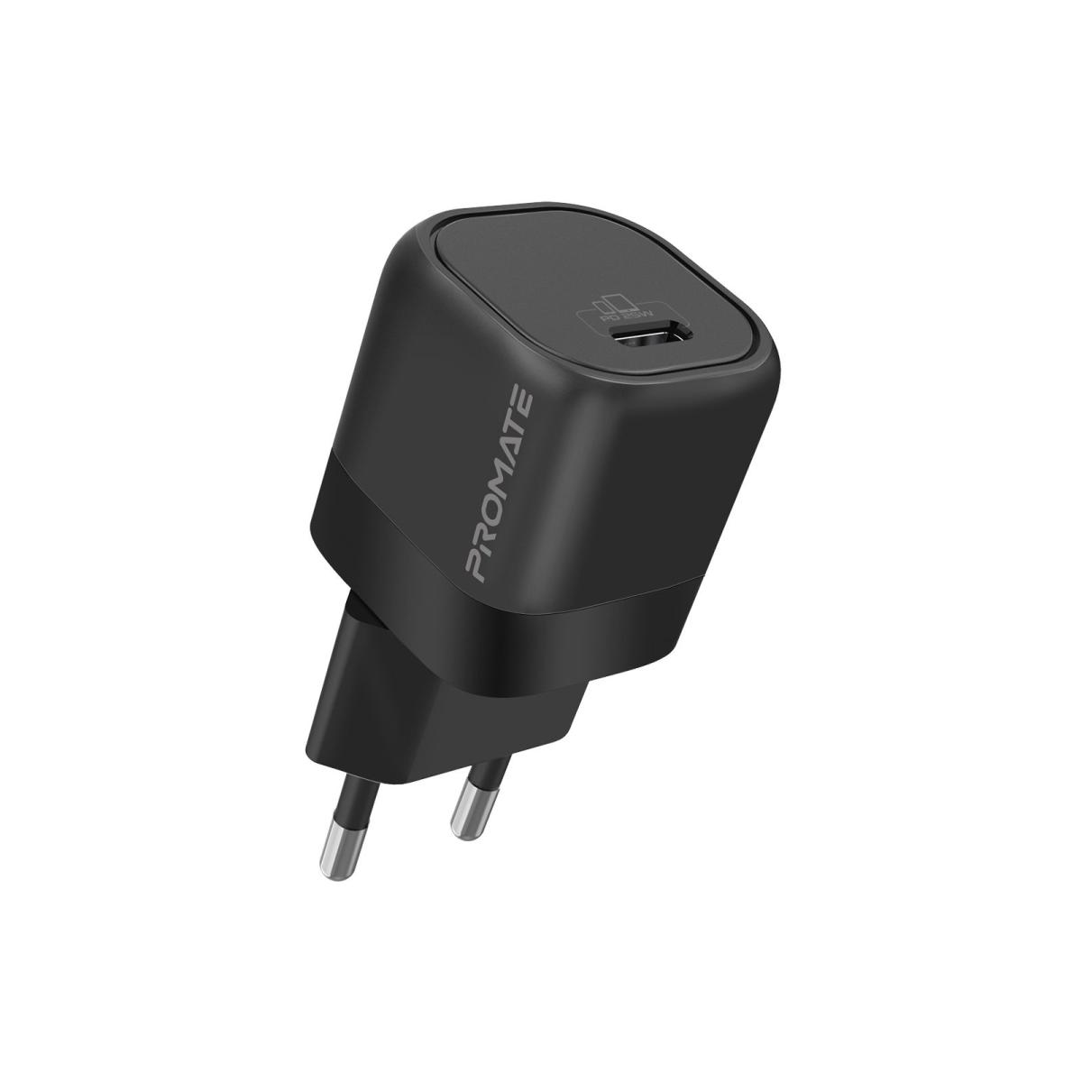 Promate PowerPort-25W Power Delivery USB-C Wall Charger | PowerPort-25 ...