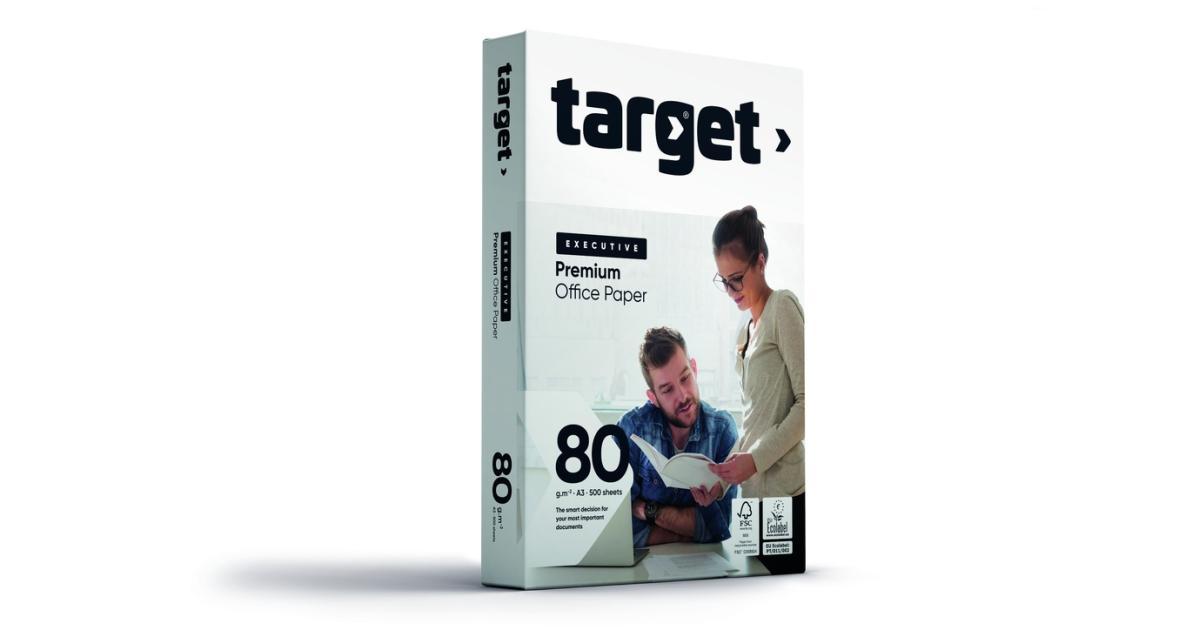 Target Executive Copy Paper A3 80gsm 500 Sheets | A380gm | Mkateb.com
