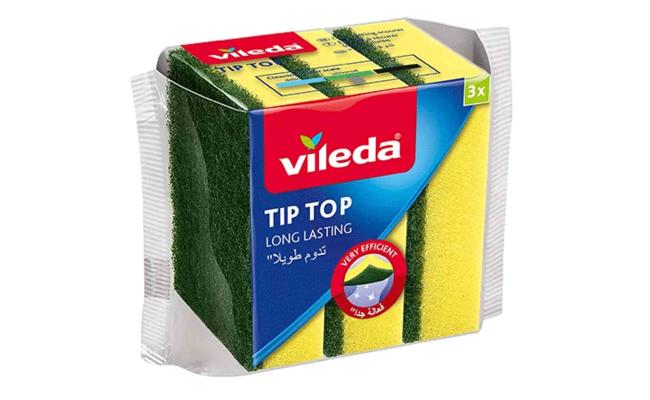 Vileda Glitzi Dish Washing Sponge Pack Of 3 | 4455 | Mkateb.com
