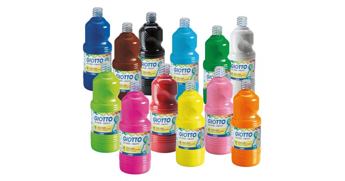 GIOTTO Poster School Paint , 1L Pack of 1 | School Paint | Mkateb.com