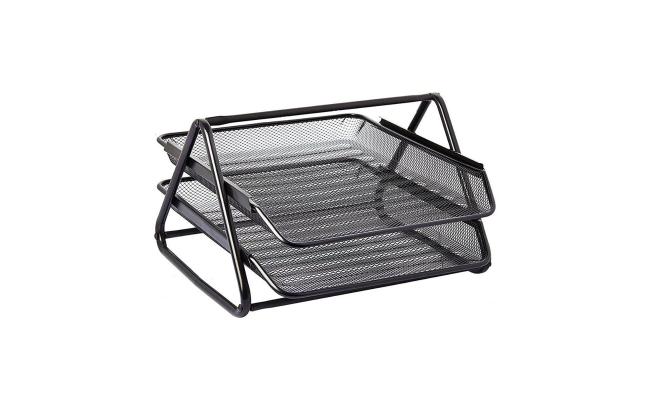 Metal Paper Tray 2-Tier | 3915 | Mkateb.com