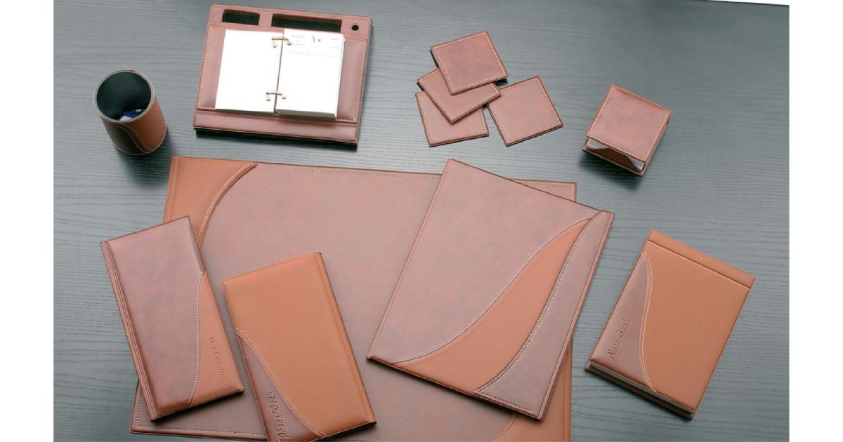 Leather Office Set | 4419 | Mkateb.com