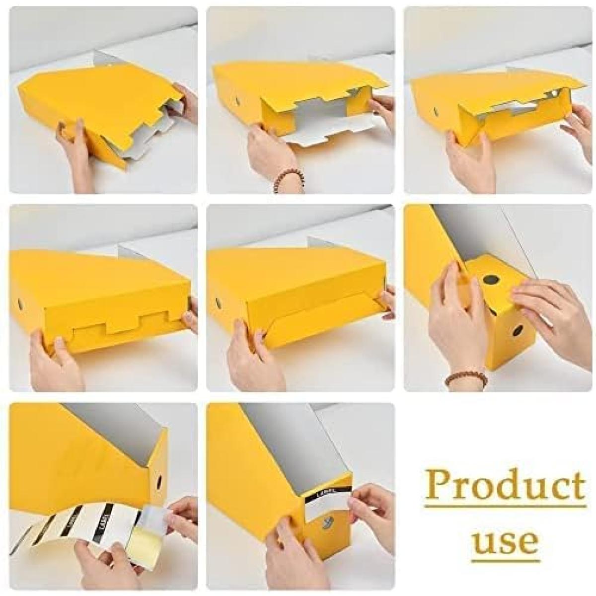 Carton Magazine Files Pack of 2 | 3980 | Mkateb.com