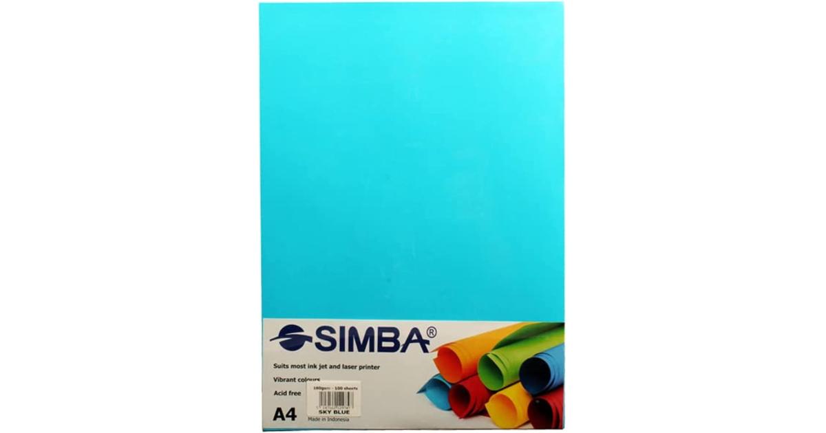 Back Cover Sheet A4 - Multi Colors 240g | 3872 | Mkateb.com