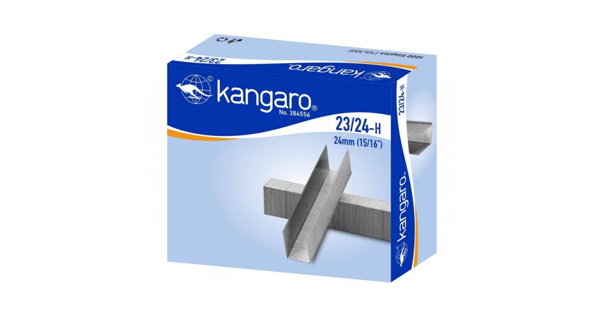 Kangaro Staple Pins 23/24-H Pack of 1000 | 23/24-h | Mkateb.com