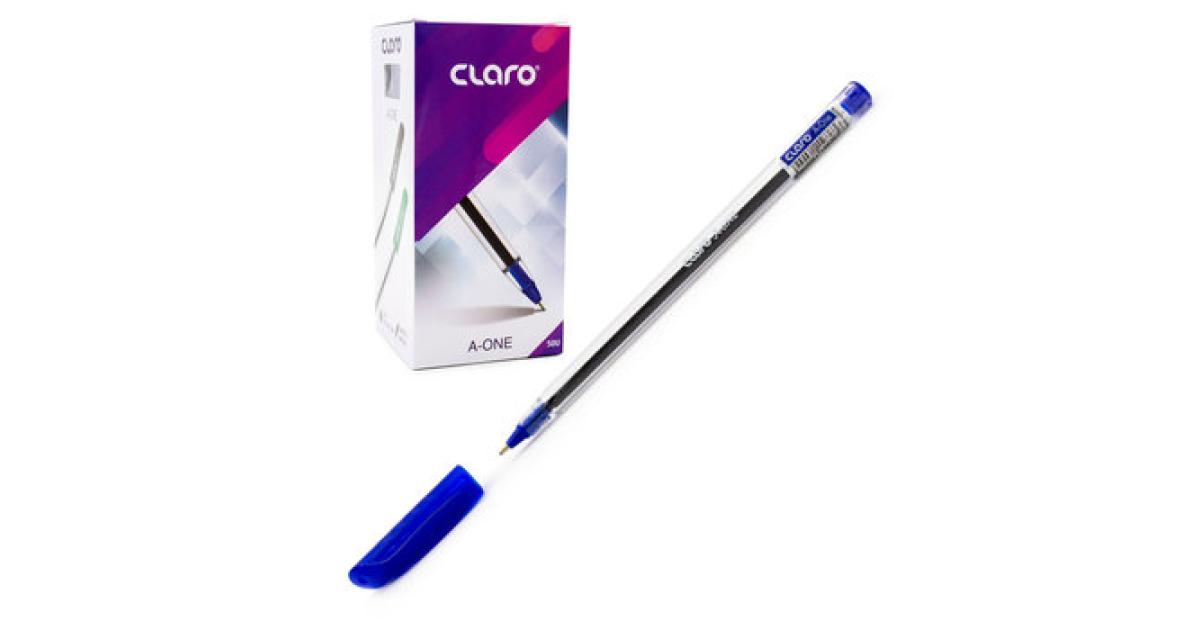 Claro A-One Pens Pack of 50, Blue | 1520 | Mkateb.com