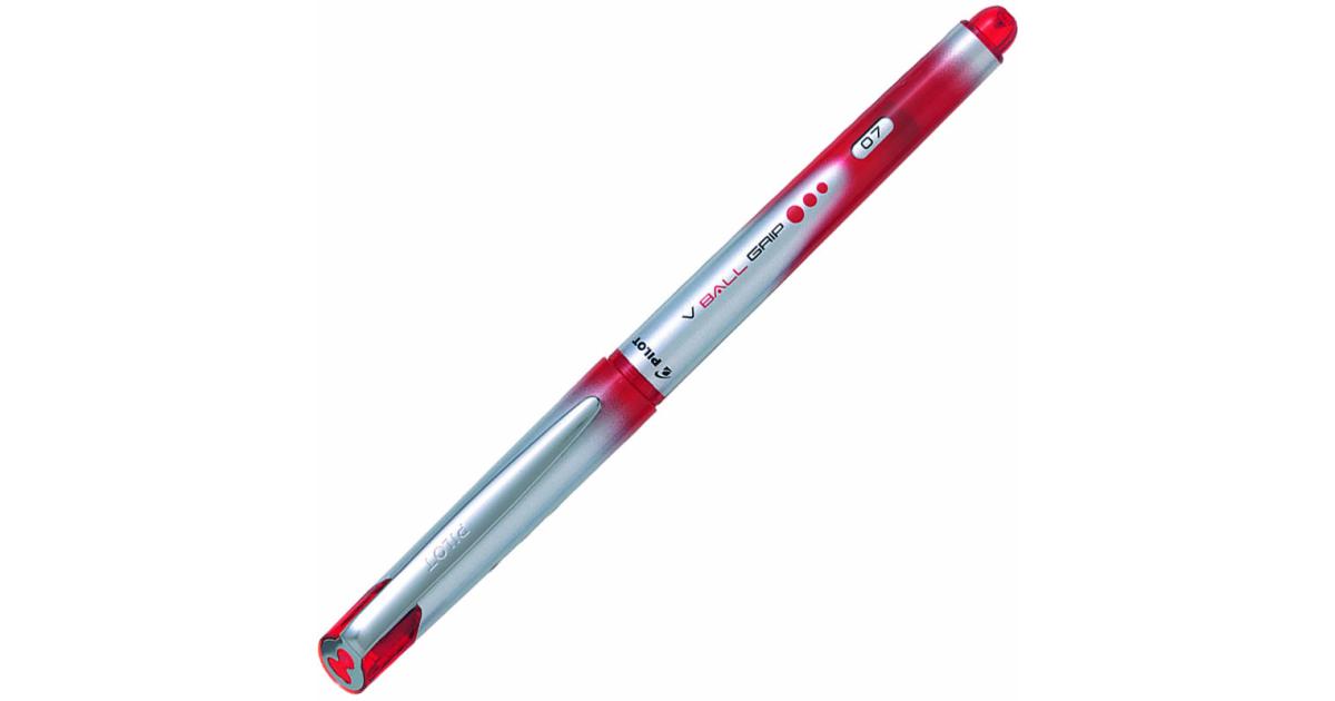 Pilot V BALL Grip Pen,Red | 1520 | Mkateb.com